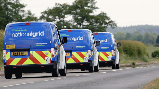 National grid electric cars store